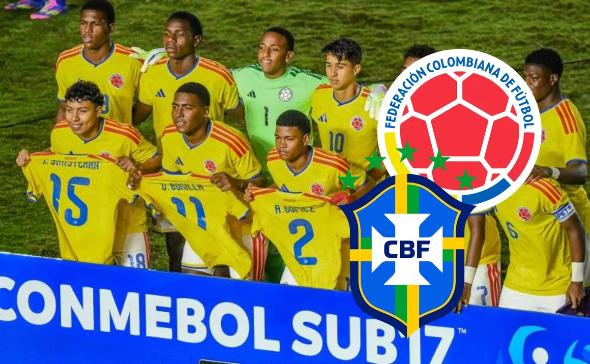 Colombia vs. Brasil por la semifinal del Sudamericano Sub-17: día ...