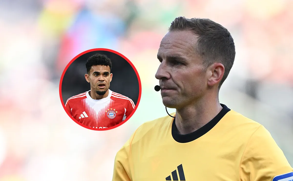 El pedido que un árbitro de la Bundesliga le hizo a Luis Díaz en pleno ...