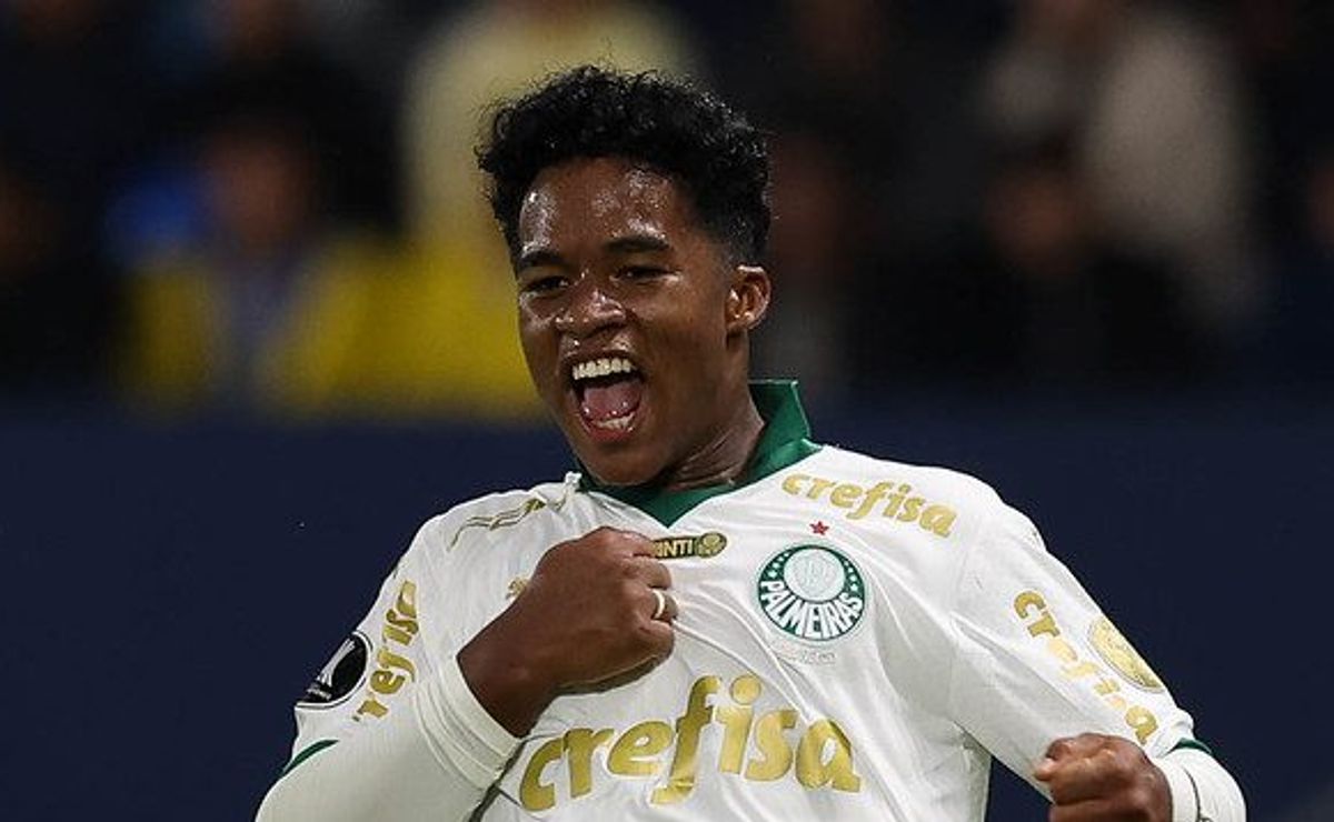 Endrick viraliza nas redes sociais após vitória do Palmeiras; Confira