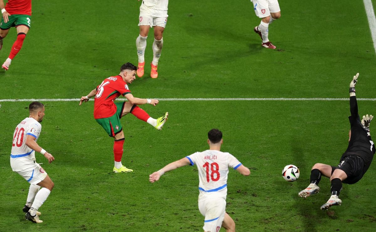Euro 2024: Portugal vira contra República Tcheca nos acréscimos