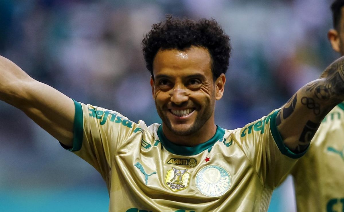 Felipe Anderson do Palmeiras já participou de 3 gols nos últimos jogos