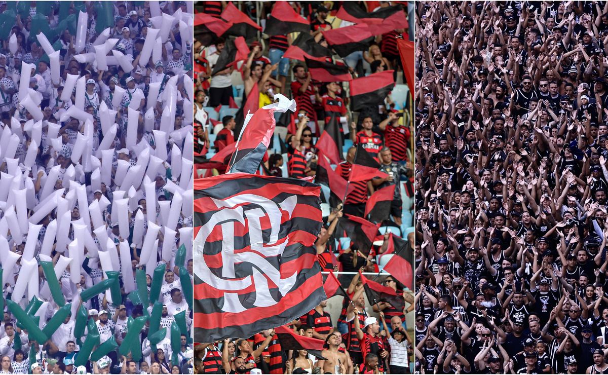 Ranking atualizado das maiores torcidas do Brasil