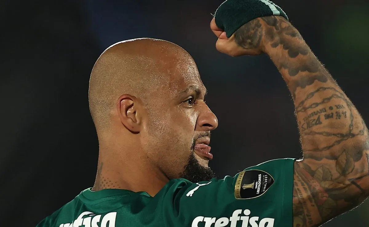 Felipe Melo analisa chances do Palmeiras na Libertadores