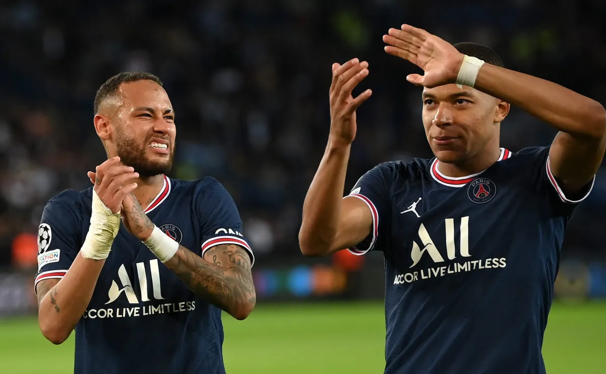 Treta entre Neymar e Mbappé volta à tona após declaração de Thiago Silva