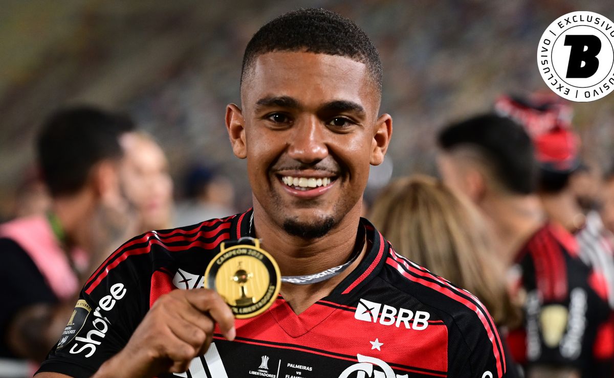 Samuel Lino rende quase 10% mais pelo Flamengo que no Atlético de Madrid